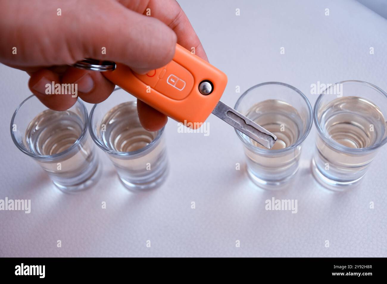 Drink and drive and alcoholism concept. Safe and responsible driving ...
