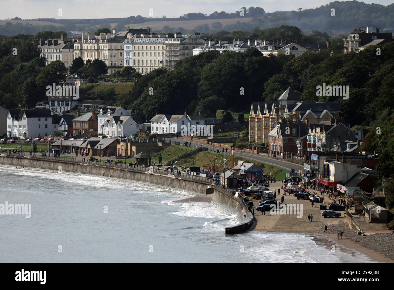 Filey Town in England Stock Photo - Alamy