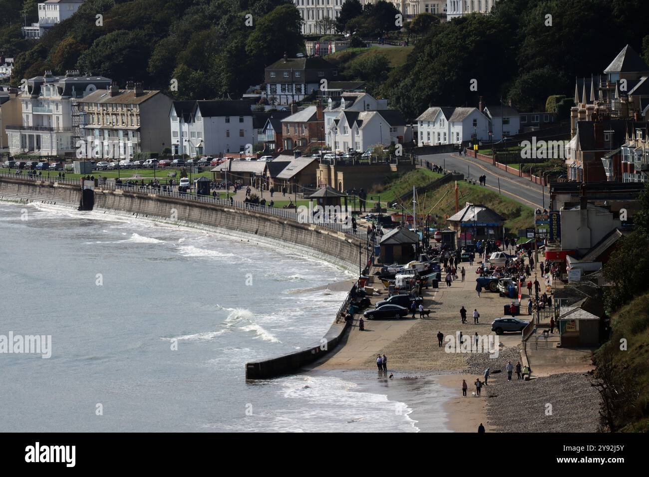 Filey Town in England Stock Photo - Alamy