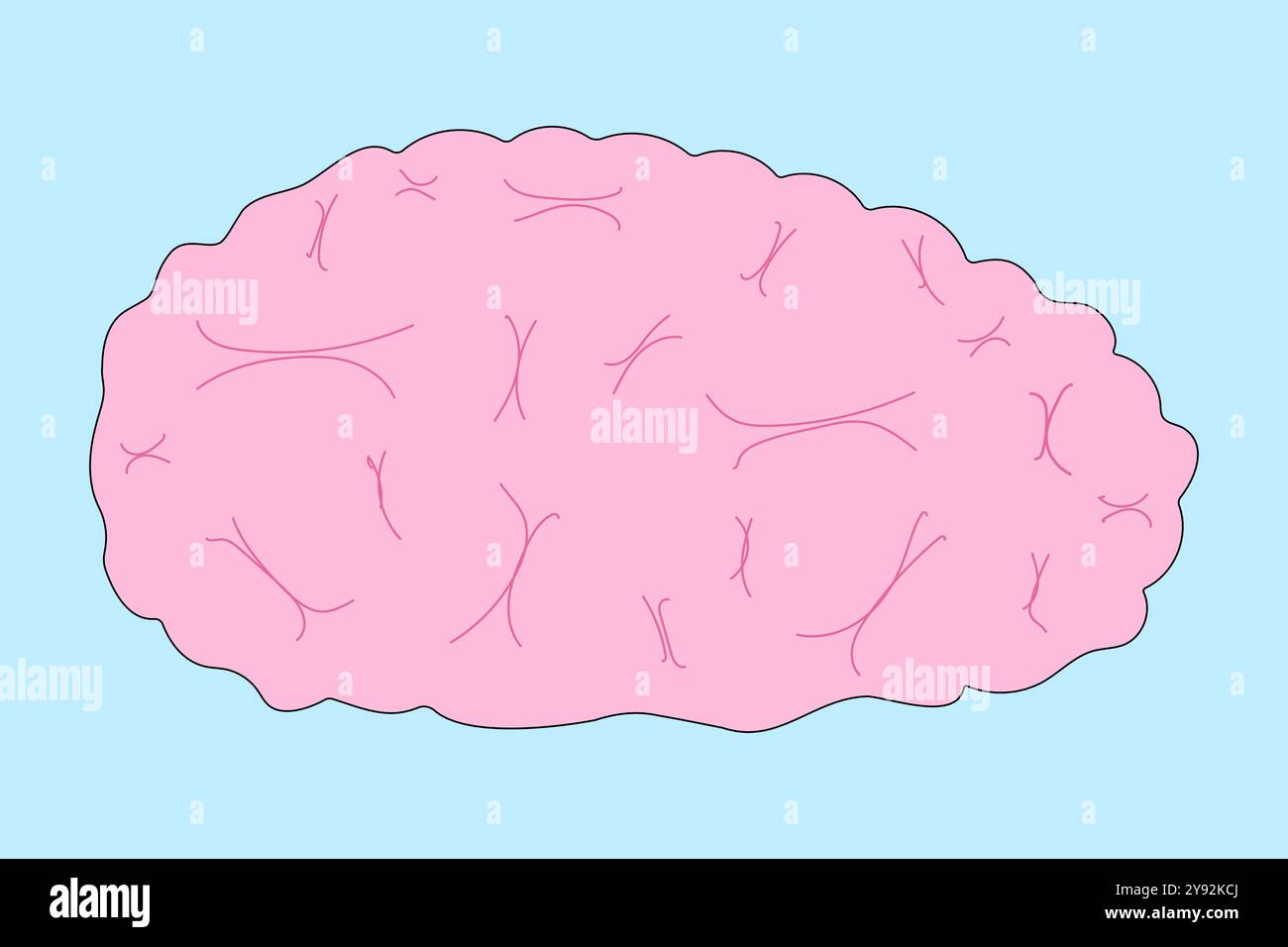 Cartoon brain hi-res stock photography and images - Alamy