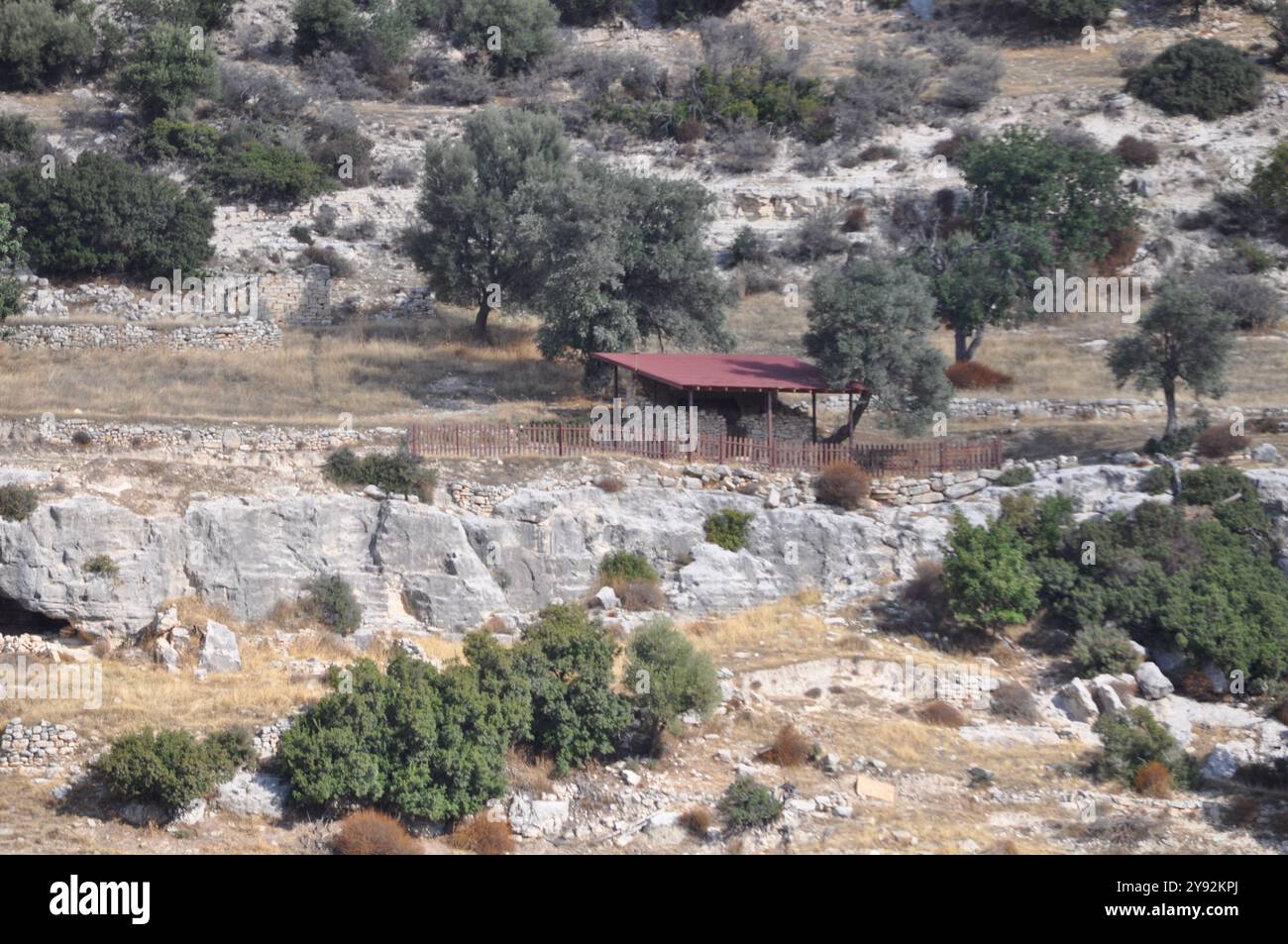 Prastio nature path. A beautiful nature trail winding through forests ...