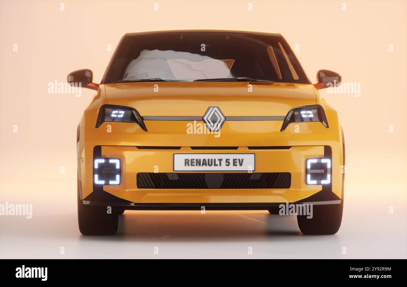Renault 5 e tech electric hi-res stock photography and images - Alamy