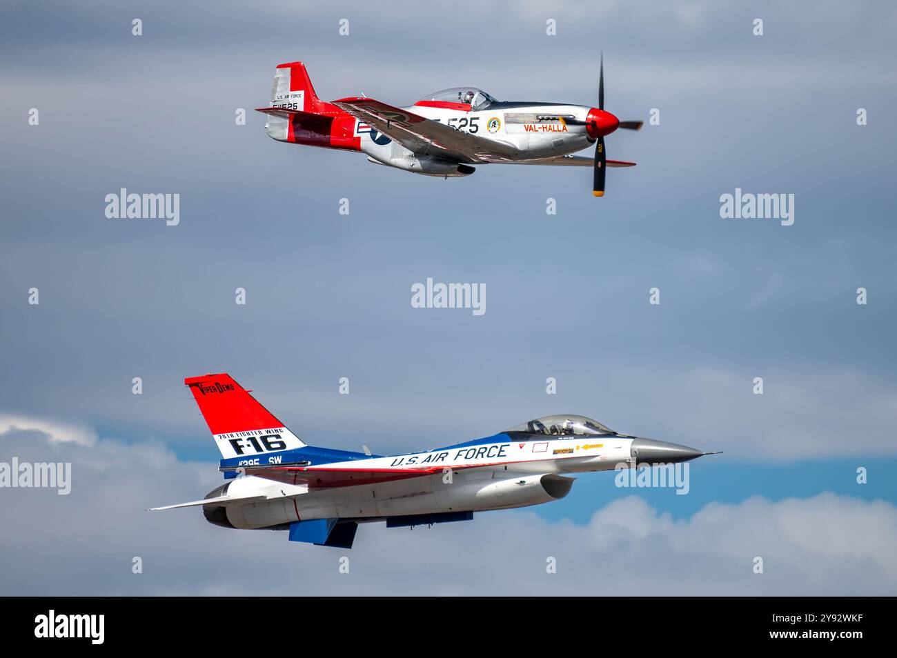 Greg “BA” Anders, U.S. Air Force Heritage Flight Foundation P-51 ...