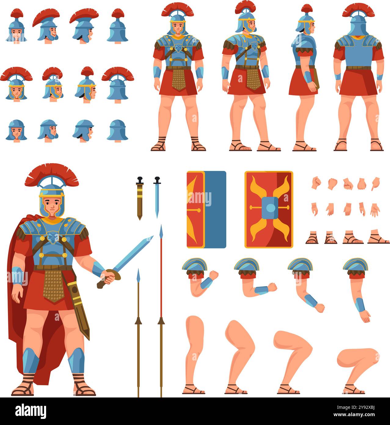 Roman centurion figure hi-res stock photography and images - Alamy