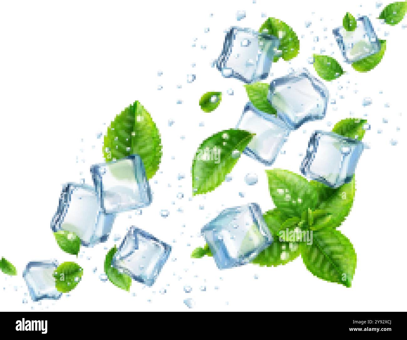 Ice spice water Stock Vector Images - Alamy