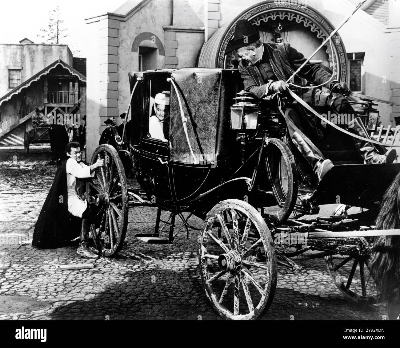 TONY CURTIS and CHRISTINE KAUFMANN in TARAS BULBA 1962 director J. LEE ...