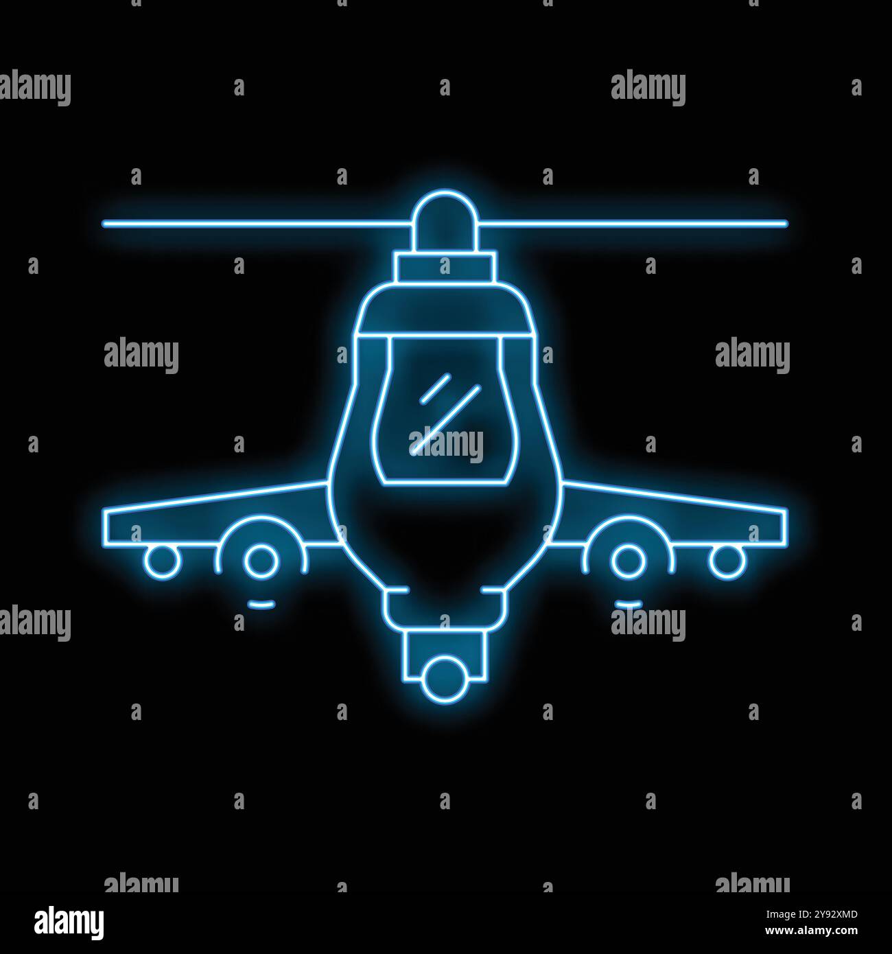 Helicopter rotor blades Stock Vector Images - Alamy