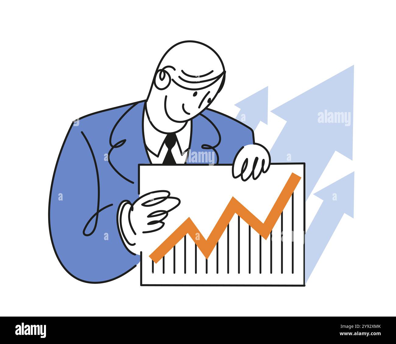 Leadership skills concept cartoon hi-res stock photography and images ...