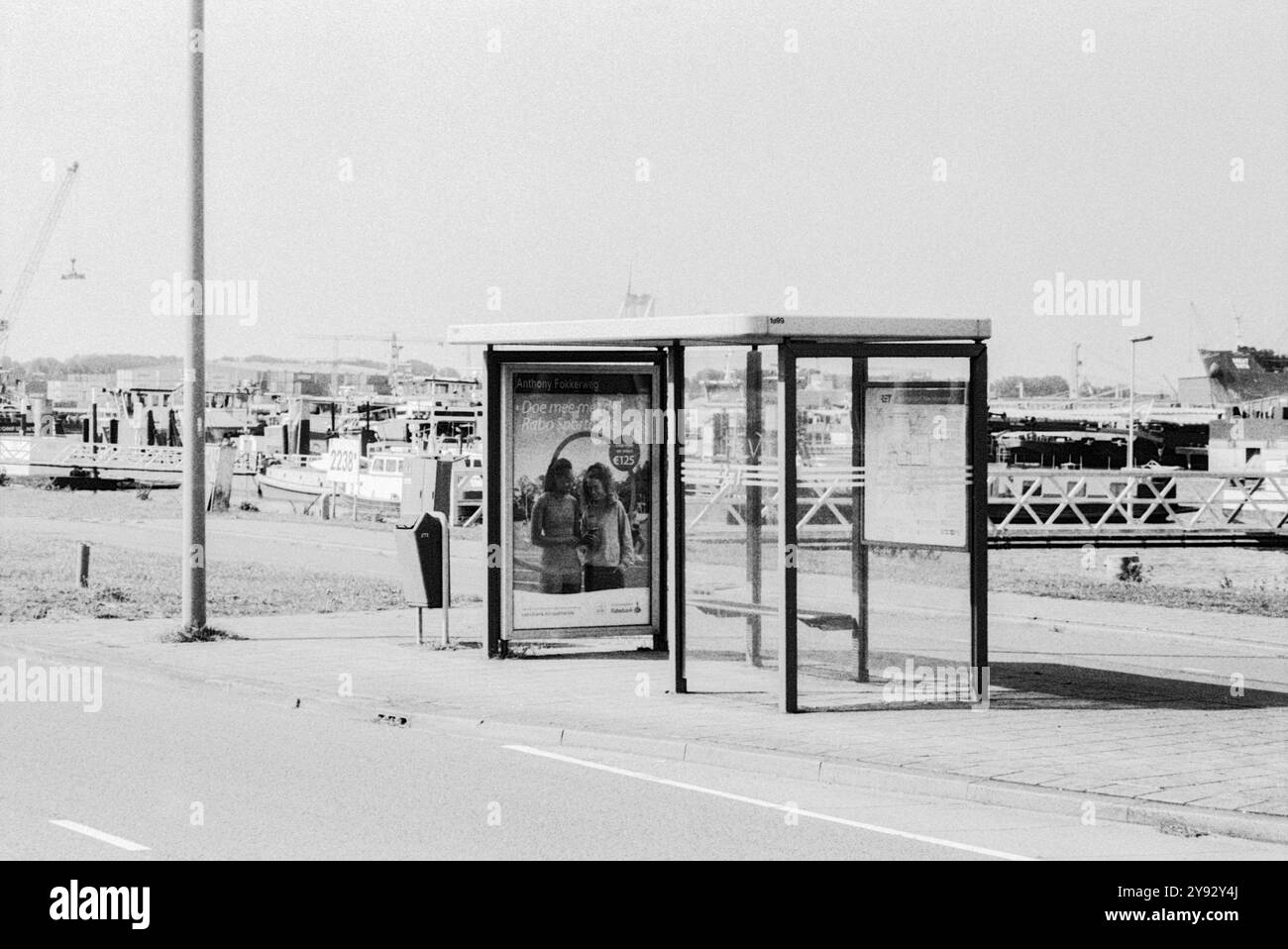 Bus stop industrial estate hi-res stock photography and images - Alamy
