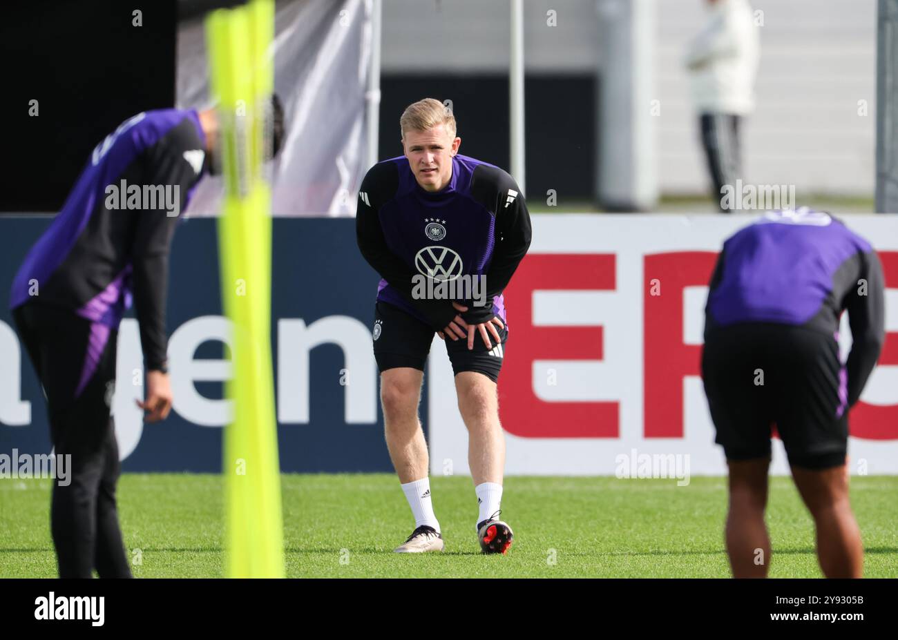 08 October 2024, Bavaria, Herzogenaurach: Soccer, national team ...