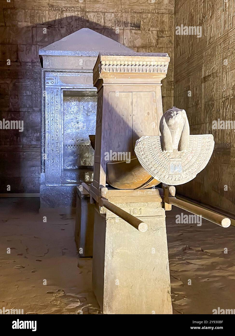 Embark on a spiritual journey aboard the sacred ship of Horus at the ...