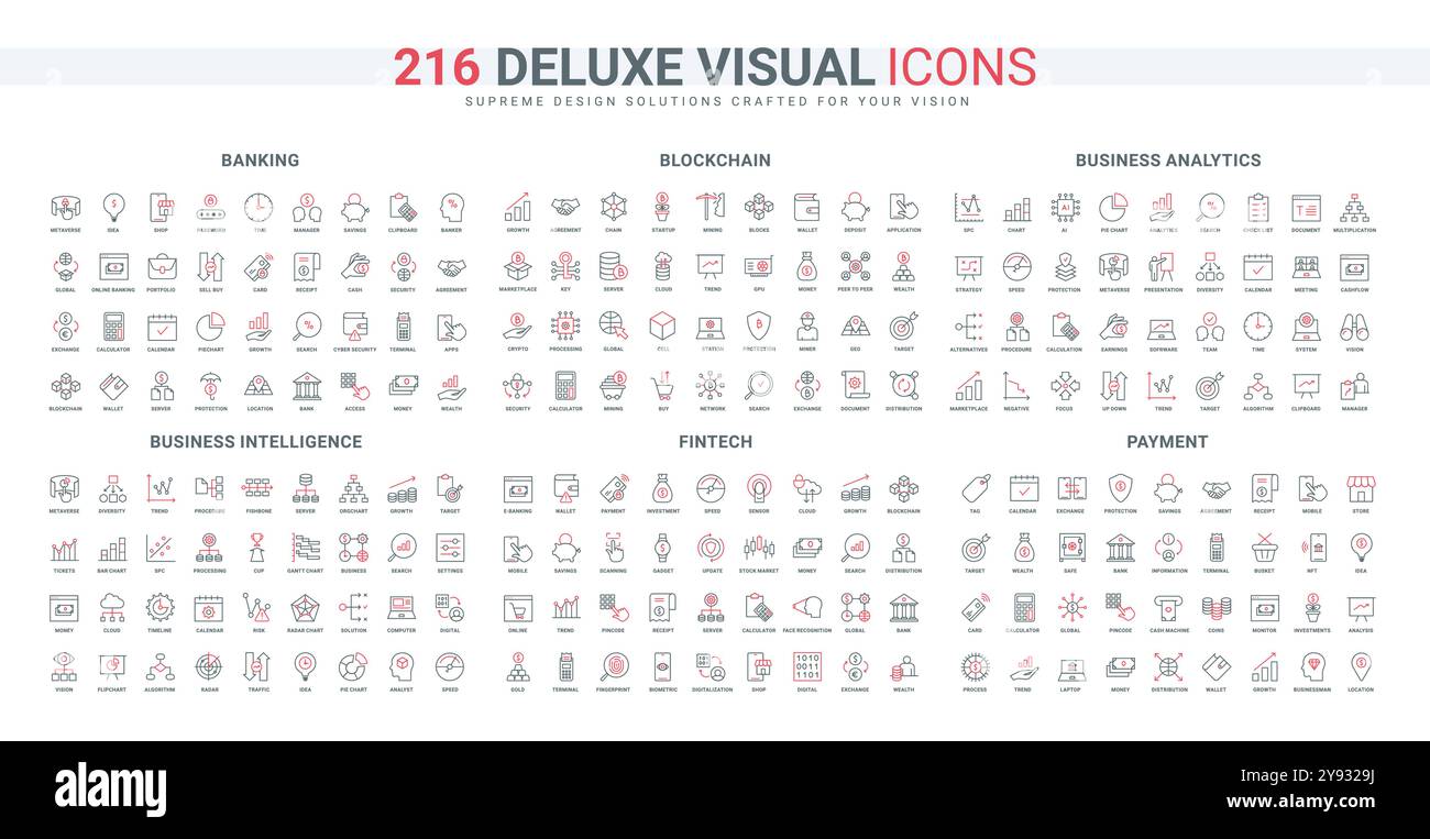 Finance analytics, payment by cash and online line icon set. Research ...
