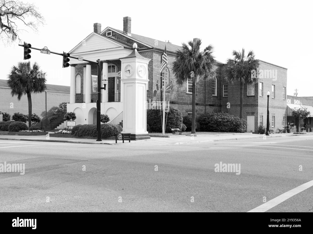 Historic City Hall and Courthouse building in Conway, South Carolina ...