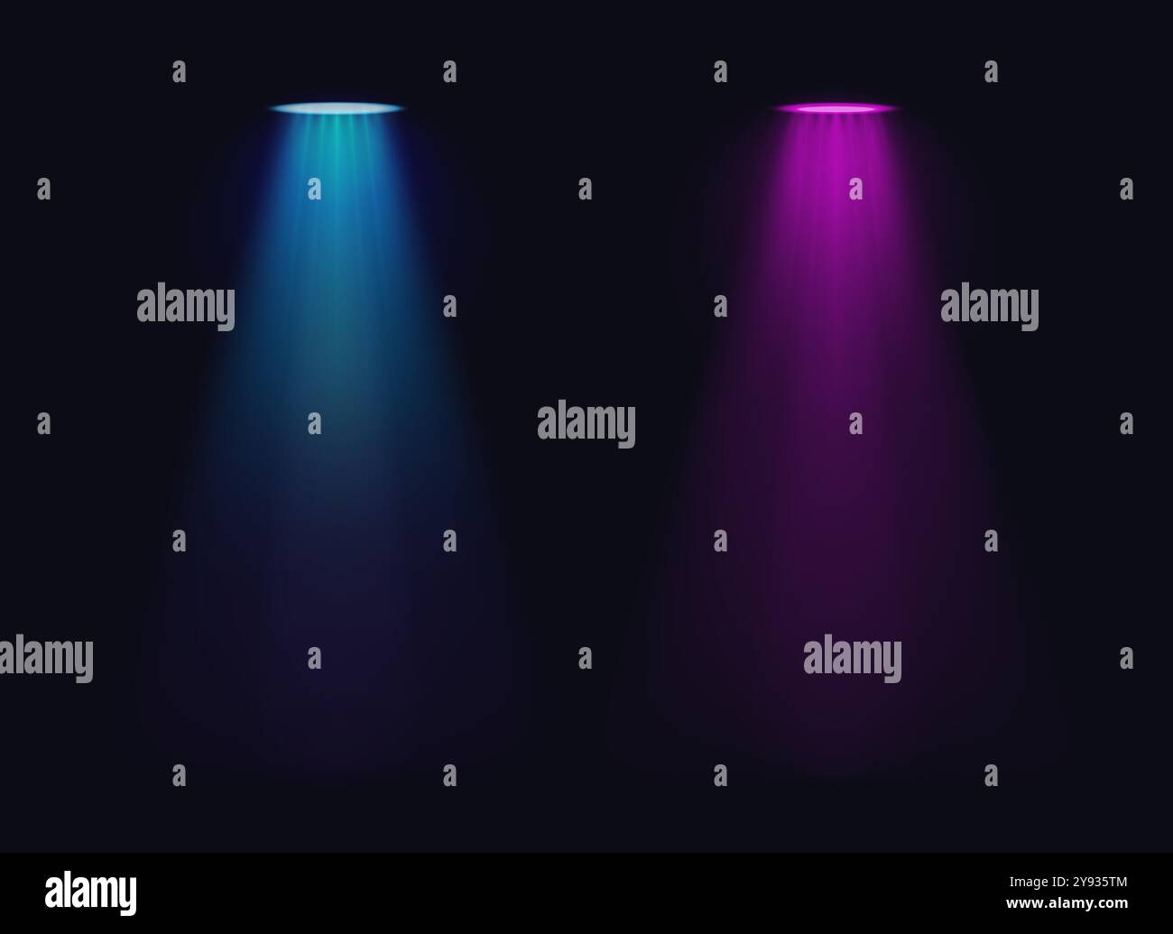 Neon lightings spotlight. Light effect Stock Vector Image & Art - Alamy