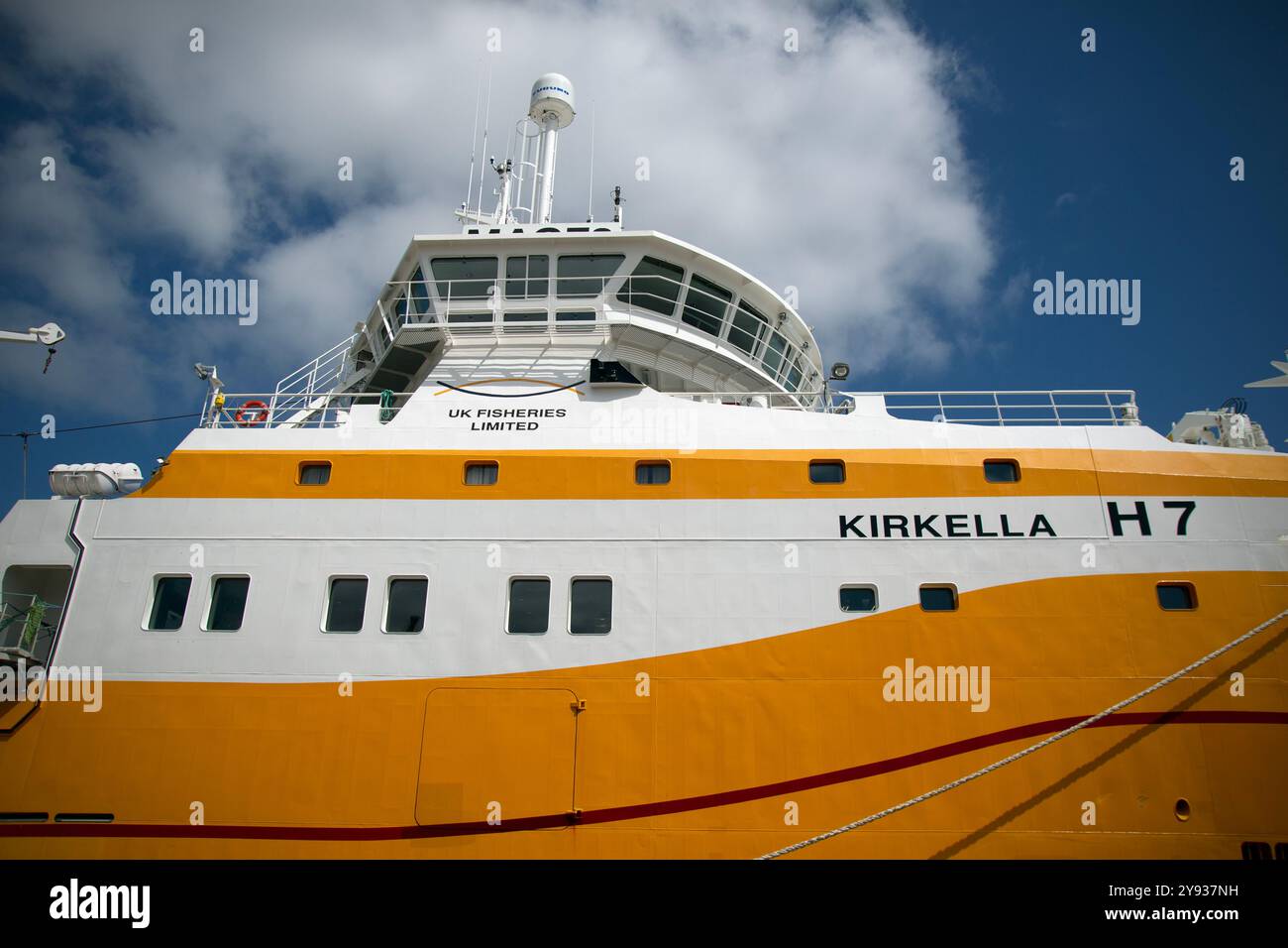 The Kirkella is a British cod and haddock freezer trawler based in ...