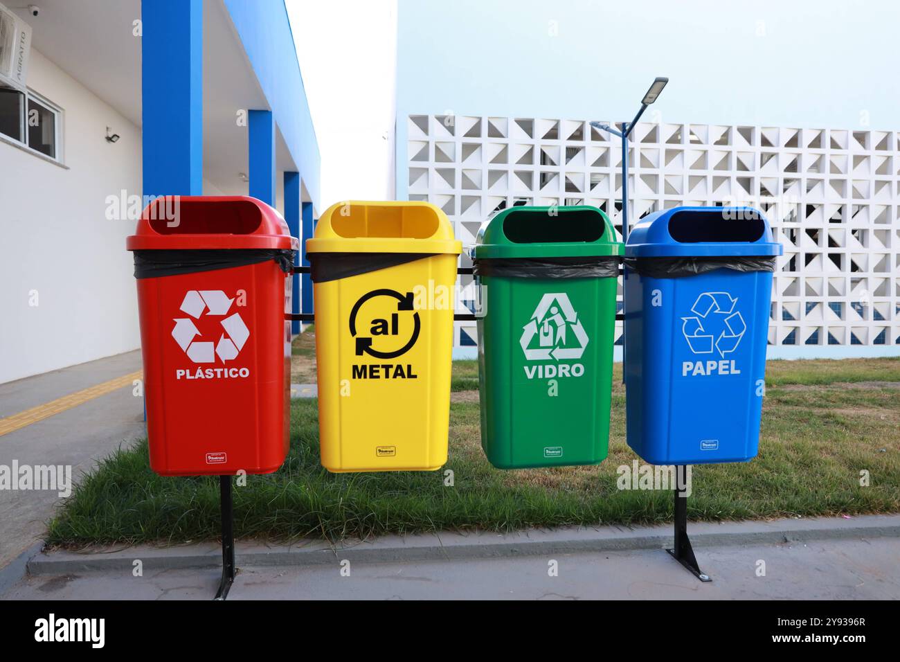 sixth of separation of recyclable material salvador, bahia, brazil ...