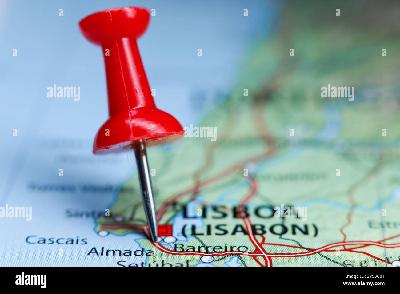 Map of almada hi-res stock photography and images - Alamy