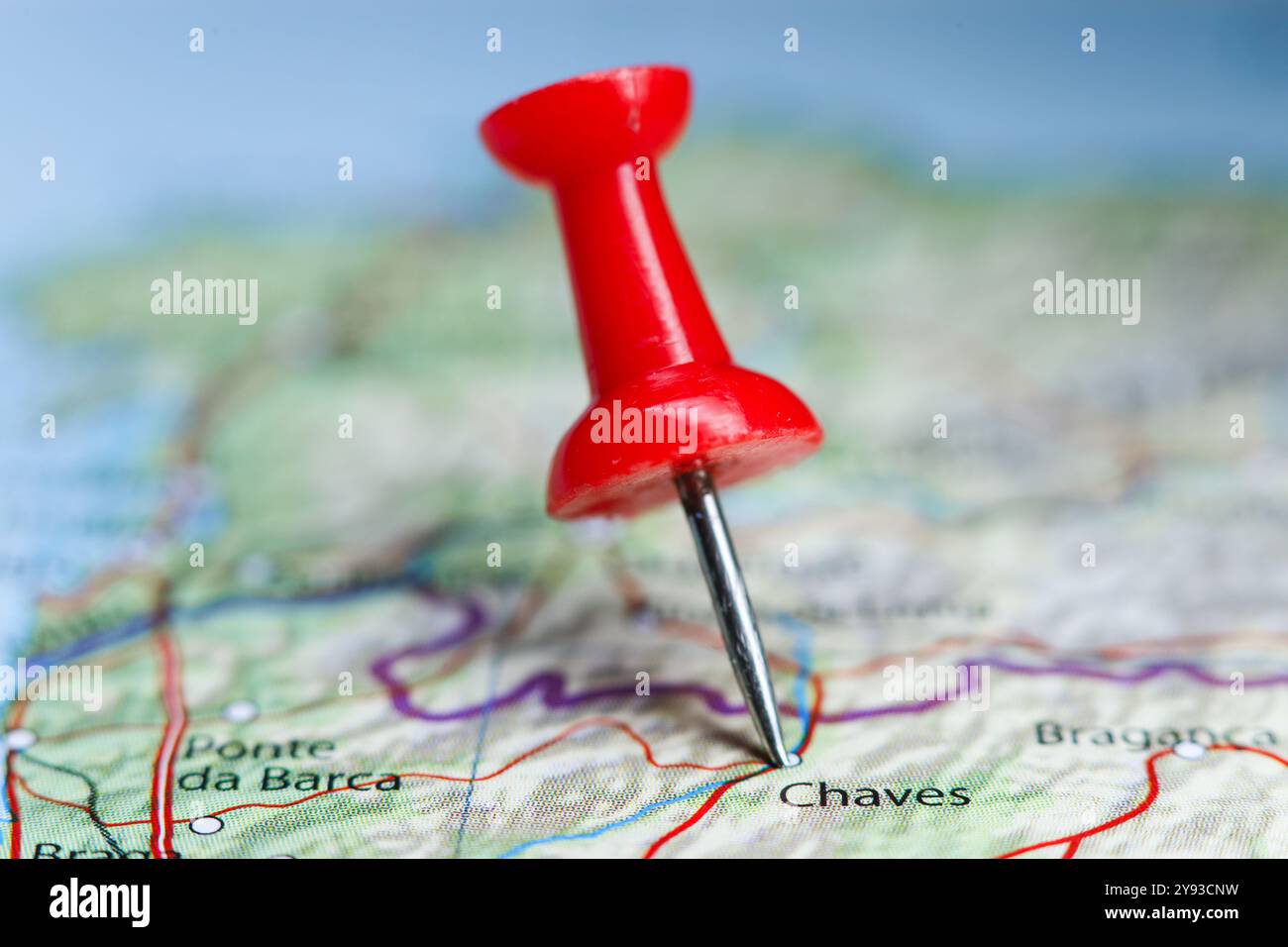 Map of chaves hi-res stock photography and images - Alamy