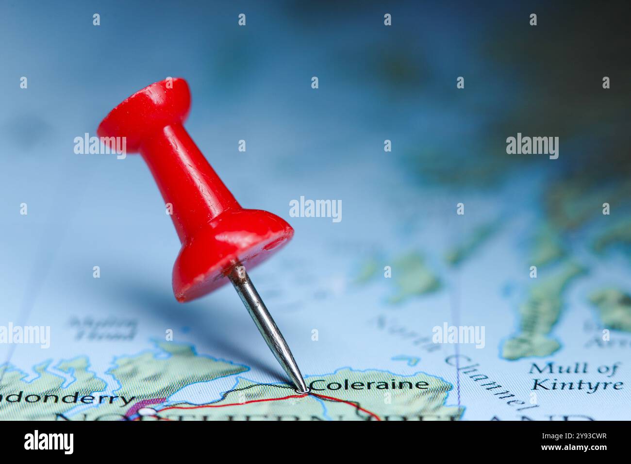 Map of coleraine hi-res stock photography and images - Alamy