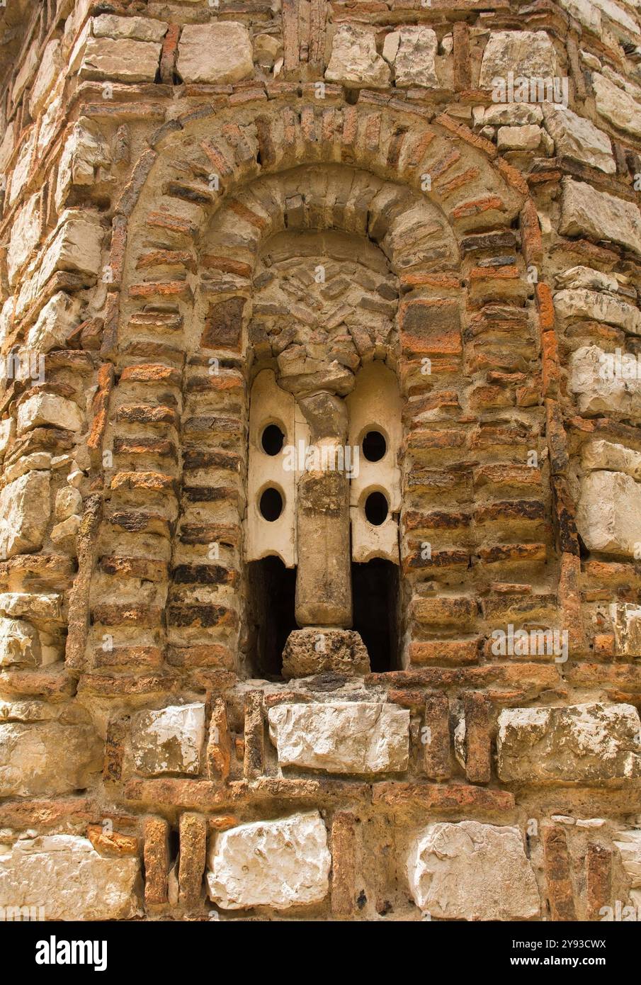 A window in Eastern Orthodox St Mary Blachernae or Blaherna Church in ...