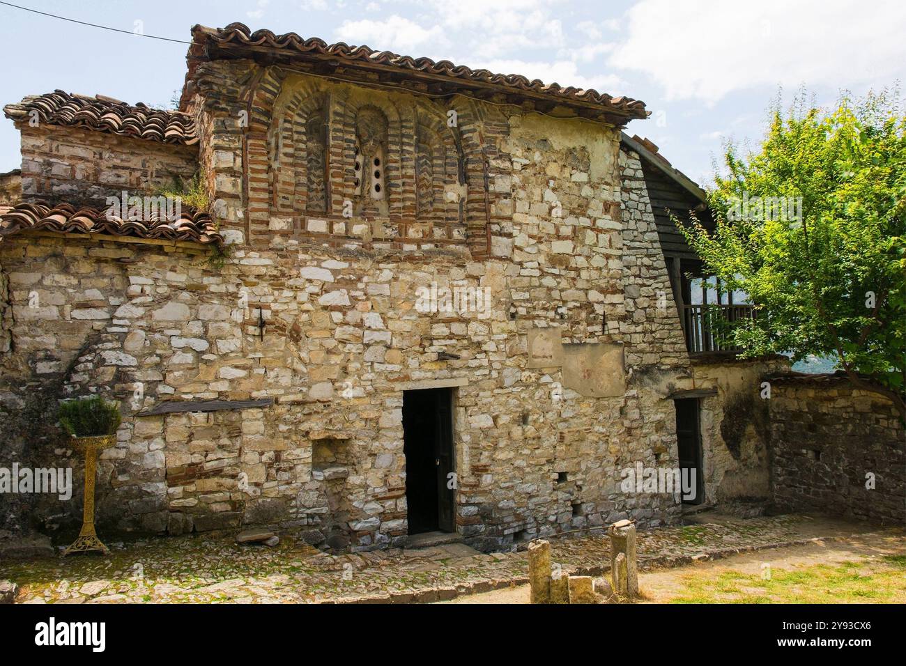 The Eastern Orthodox St Mary Blachernae or Blaherna Church in Berat ...