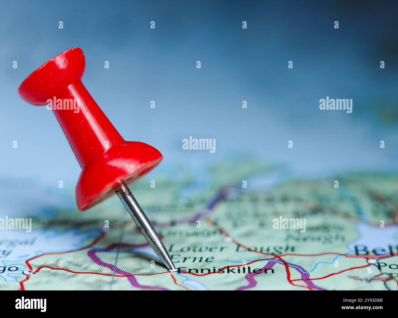 Map of enniskillen hi-res stock photography and images - Alamy