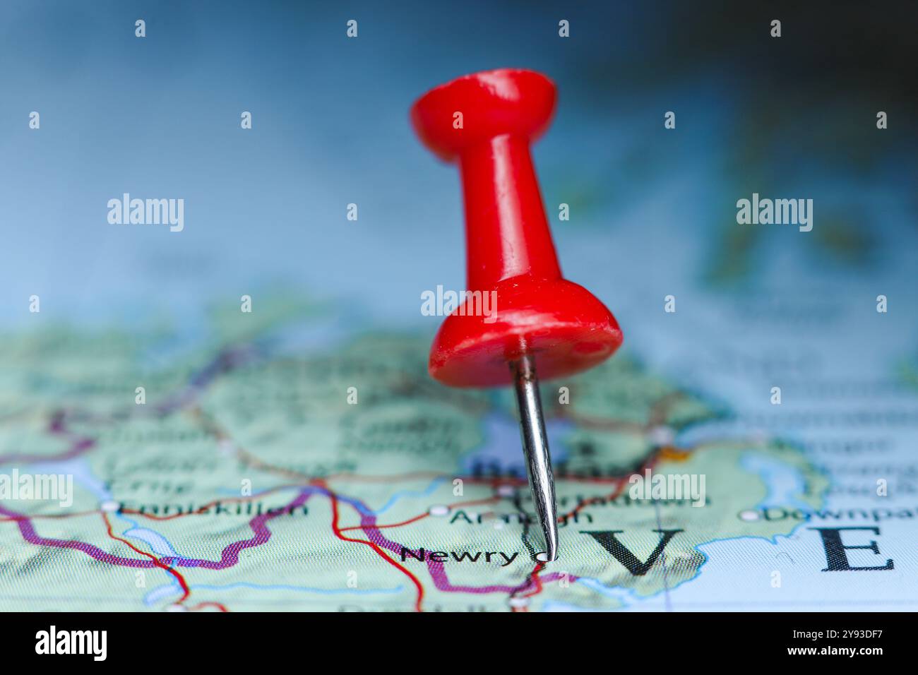 Newry map hi-res stock photography and images - Alamy