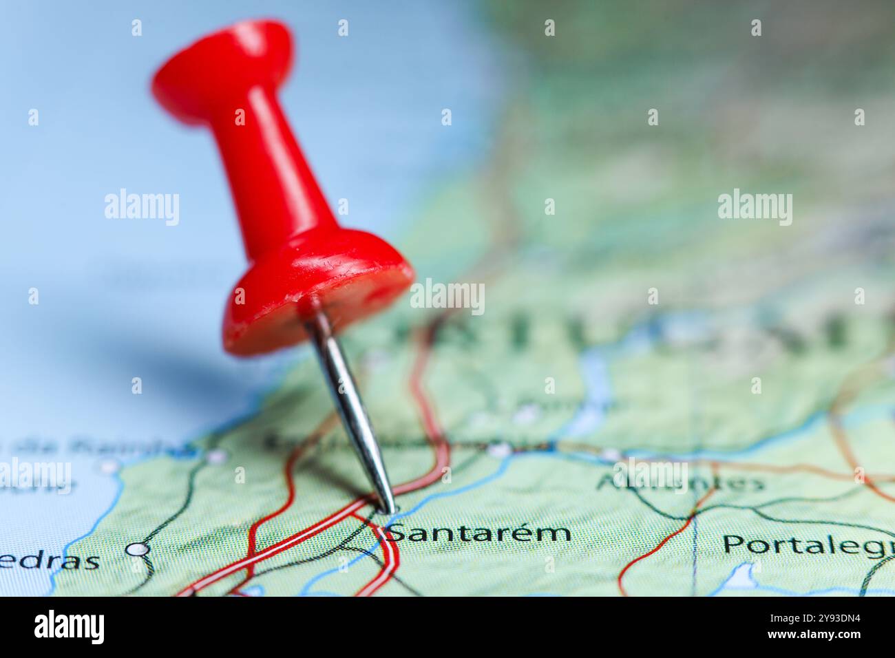 Map of santarem hi-res stock photography and images - Alamy