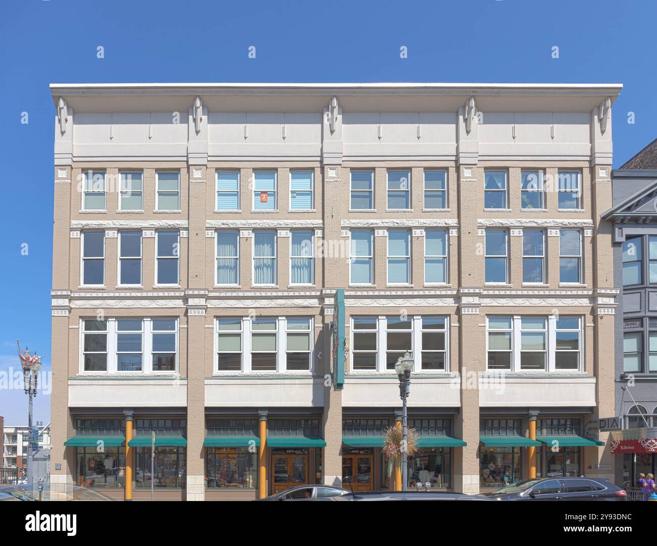 Knoxville, TN, USA-Sept. 16, 2024: Mast General Store on S. Gay St., in ...