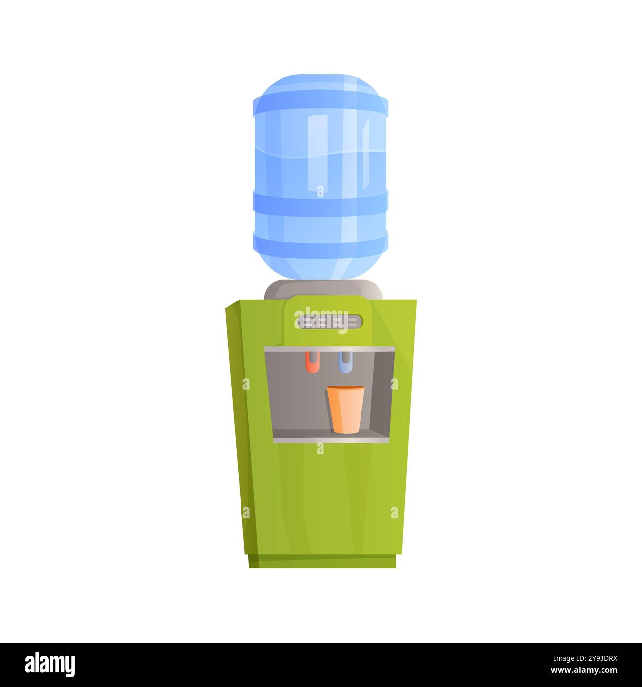 Hot and cold water cooler for office, school canteen or cafe, dispenser ...