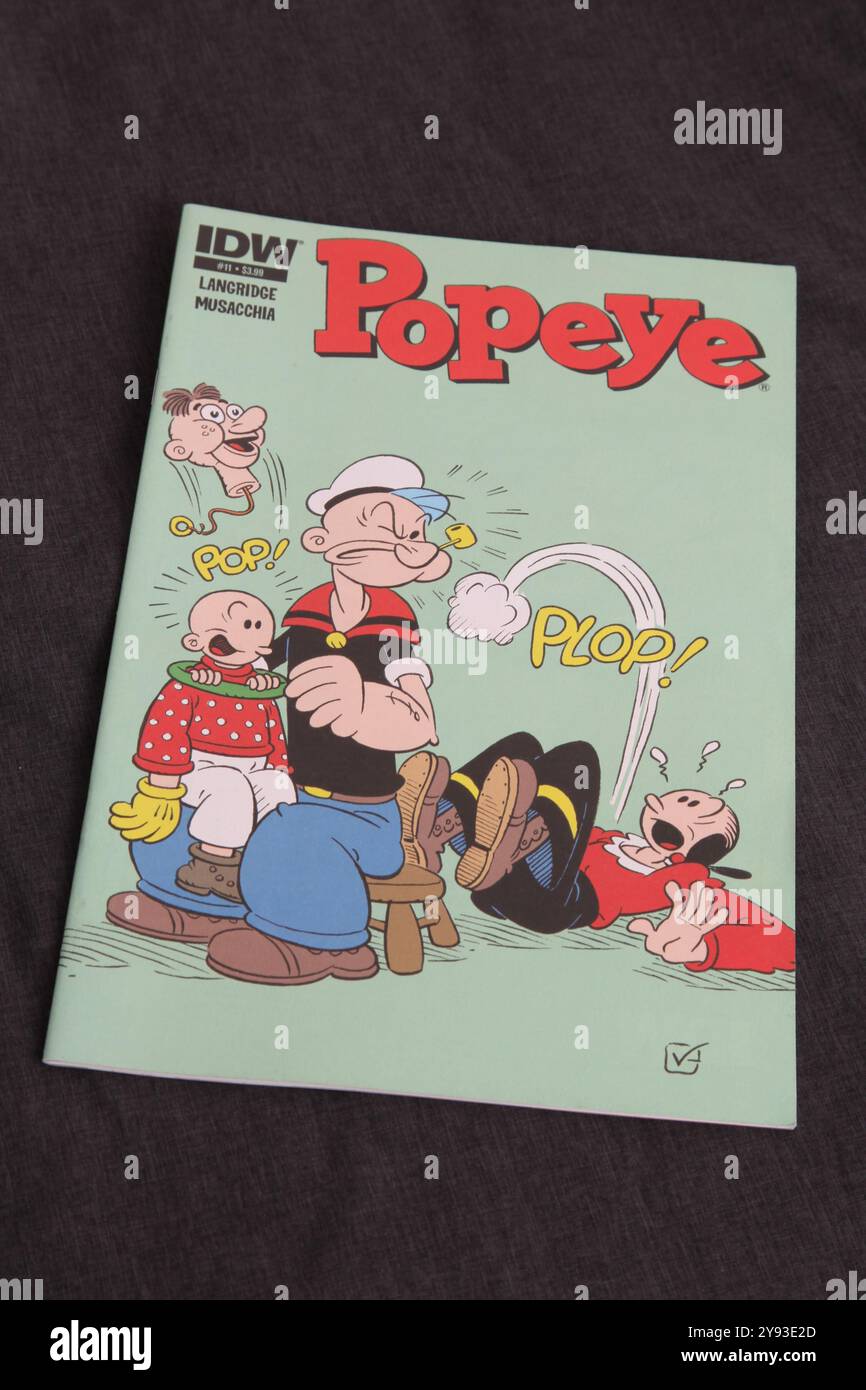 Popeye comics hi-res stock photography and images - Alamy