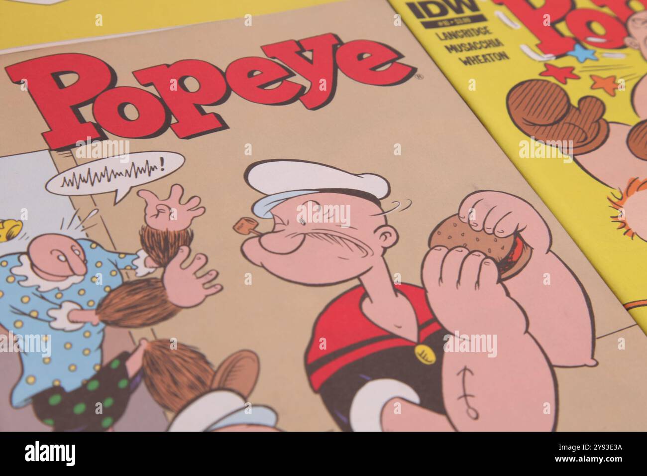 Popeye the sailor man artwork hi-res stock photography and images - Alamy