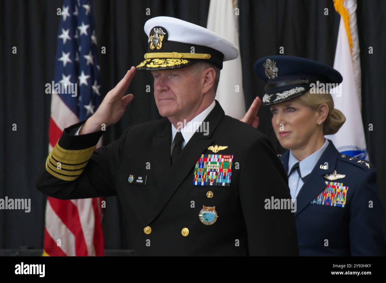 Fussa, Japan. 08th Oct, 2024. Commander, U.S. Indo-Pacific Command, Adm ...