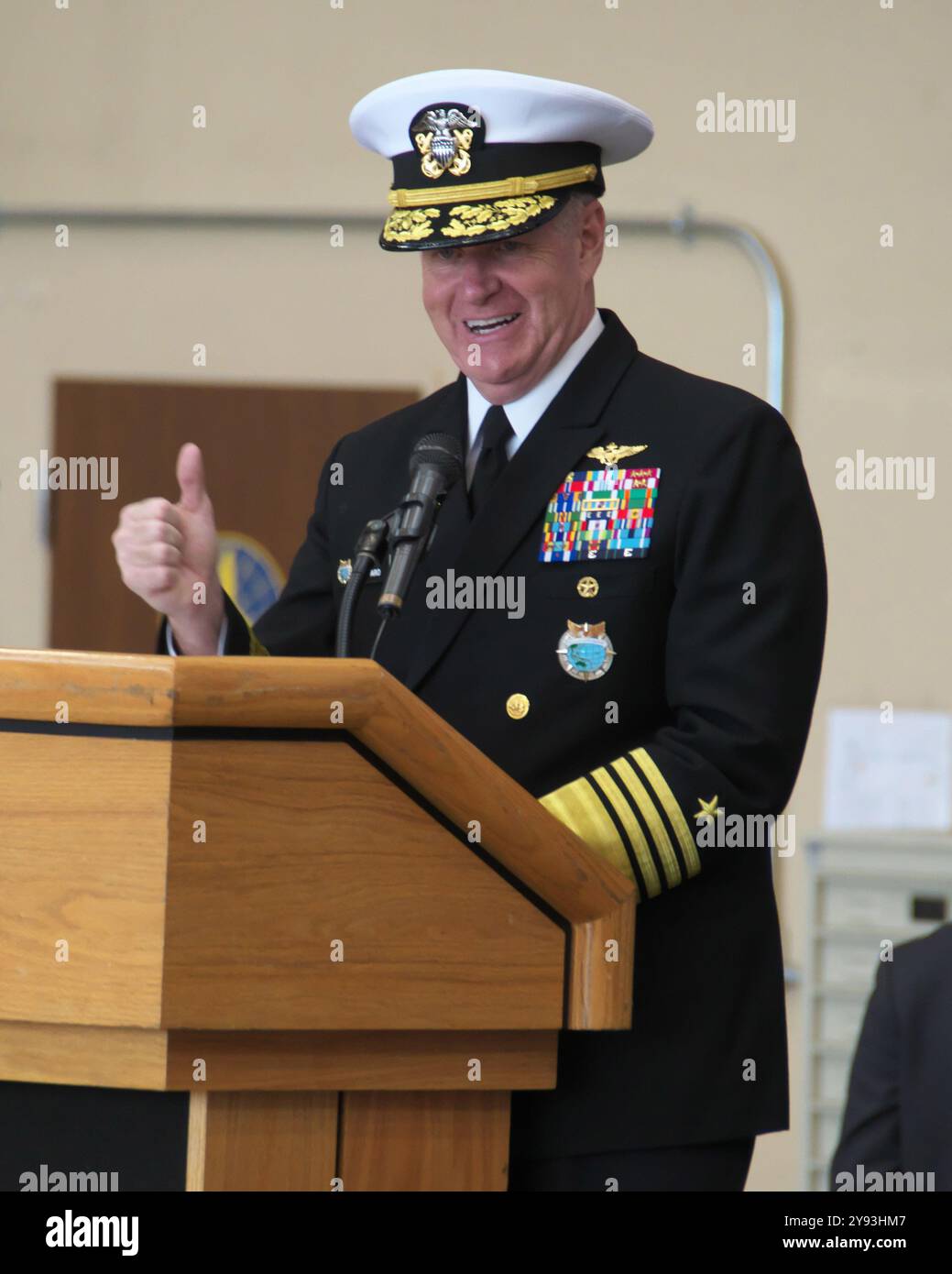Fussa, Japan. 08th Oct, 2024. Commander, U.S. Indo-Pacific Command, Adm ...