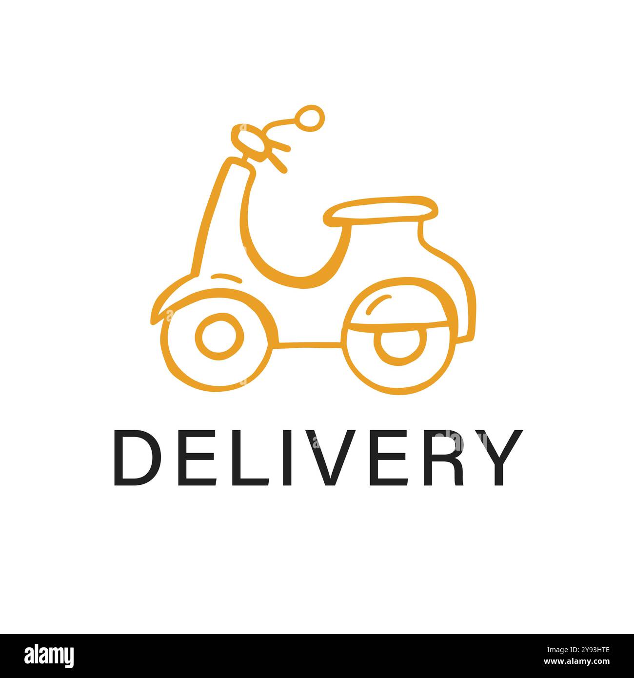 Delivery service template Stock Vector Images - Alamy