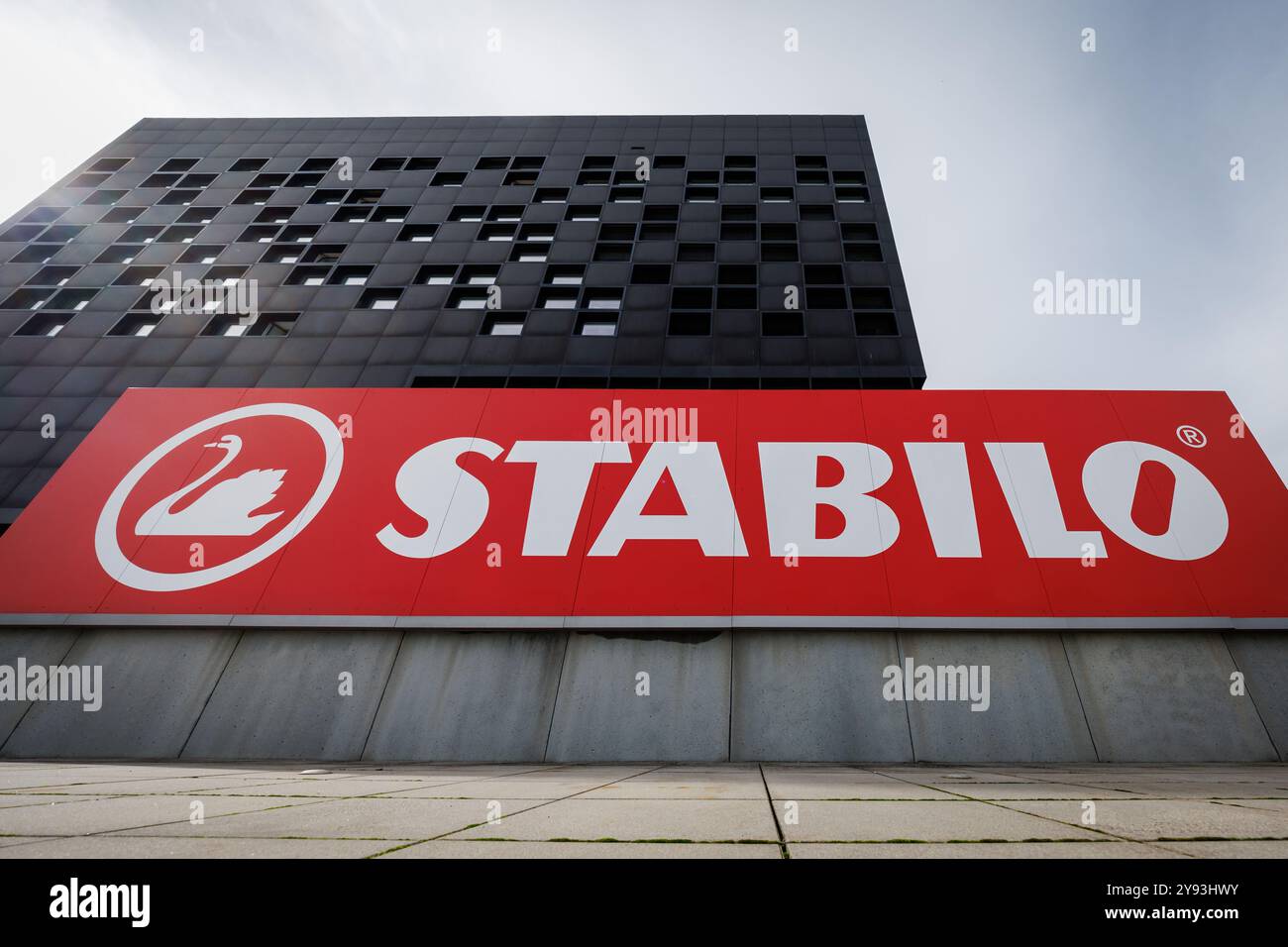 Heroldsberg, Germany. 08th Oct, 2024. The logo of the Schwan-Stabilo ...