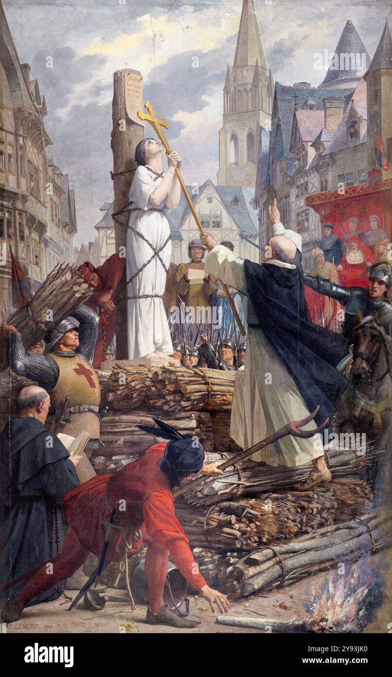 Joan Of Arc Burned At The Stake Movie