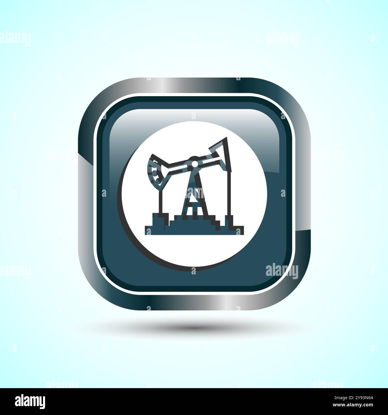 Oil Pump Icon Design Illustration, Industrial Icon For Apps and ...