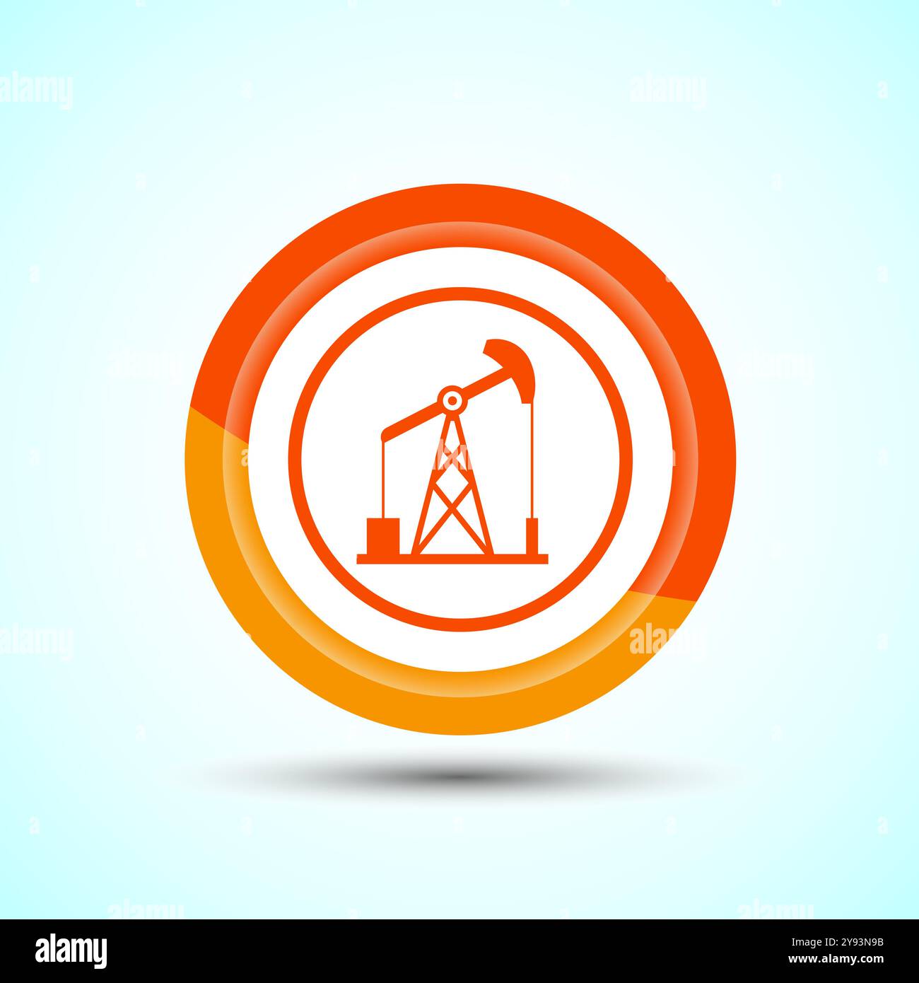 Oil Pump Icon Design Illustration, Industrial Icon For Apps and ...