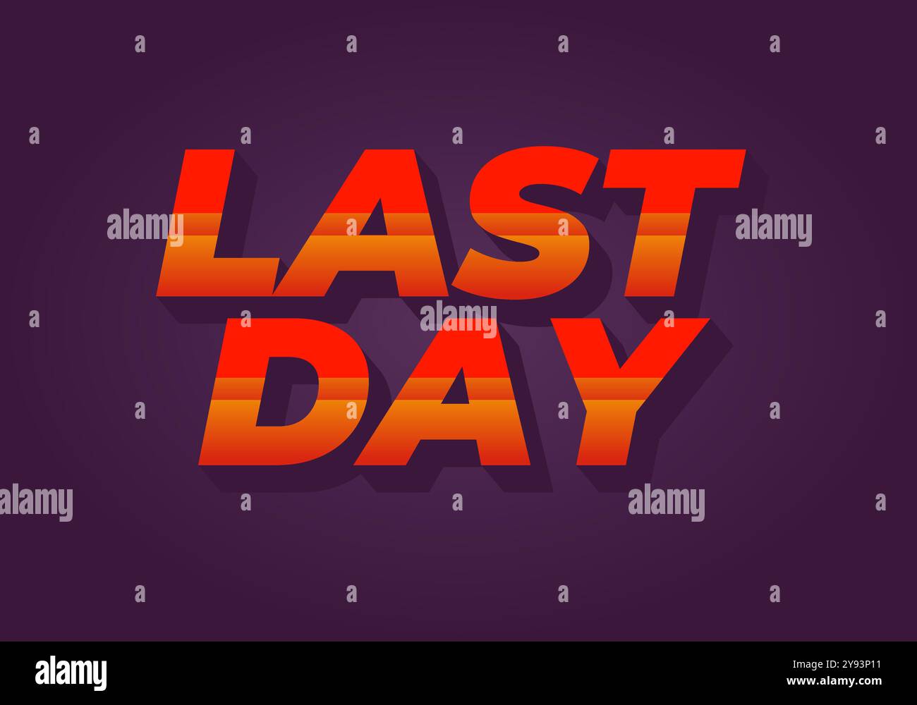 Last day offer calendar Stock Vector Images - Alamy