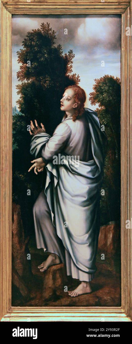 Saint John the Evangelist by Luis de Morales (1512 – 1586) a Spanish ...