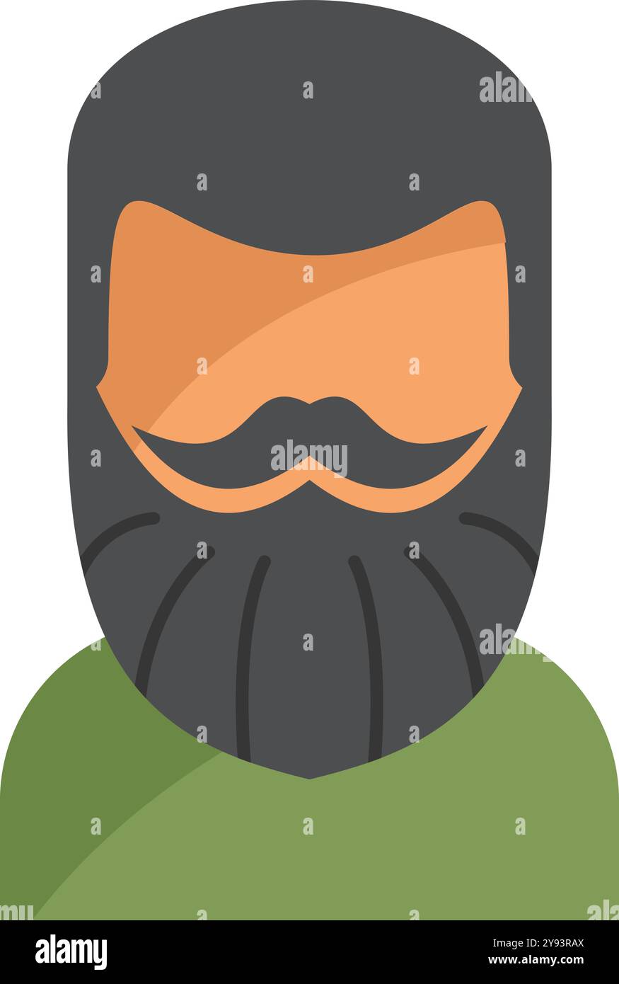 Headshot moustache Stock Vector Images - Alamy