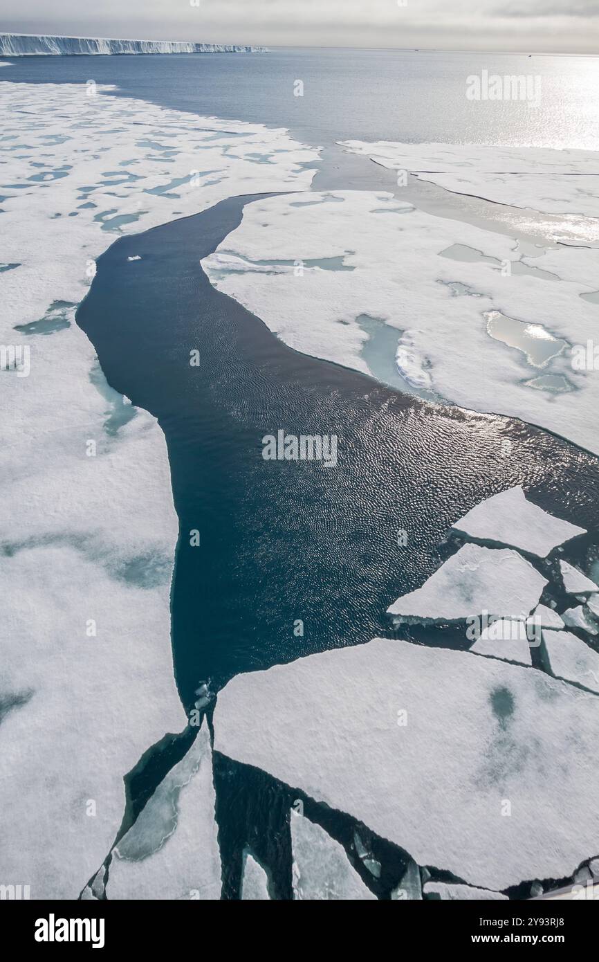 Arctic ice cap melting satellite hi-res stock photography and images ...