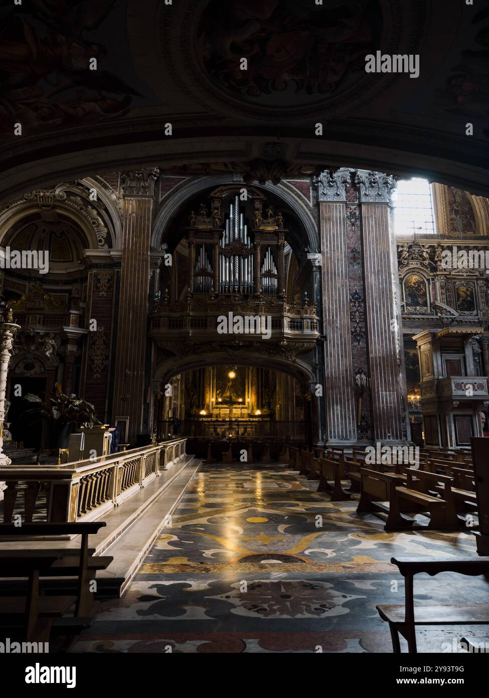 Old Chapel Inside A Christian Sanctuary Stock Photo - Alamy