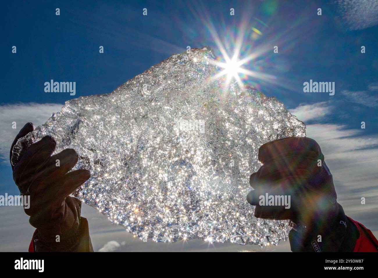 Ice in all of its myriad forms in the Svalbard Archipelago, Norway ...