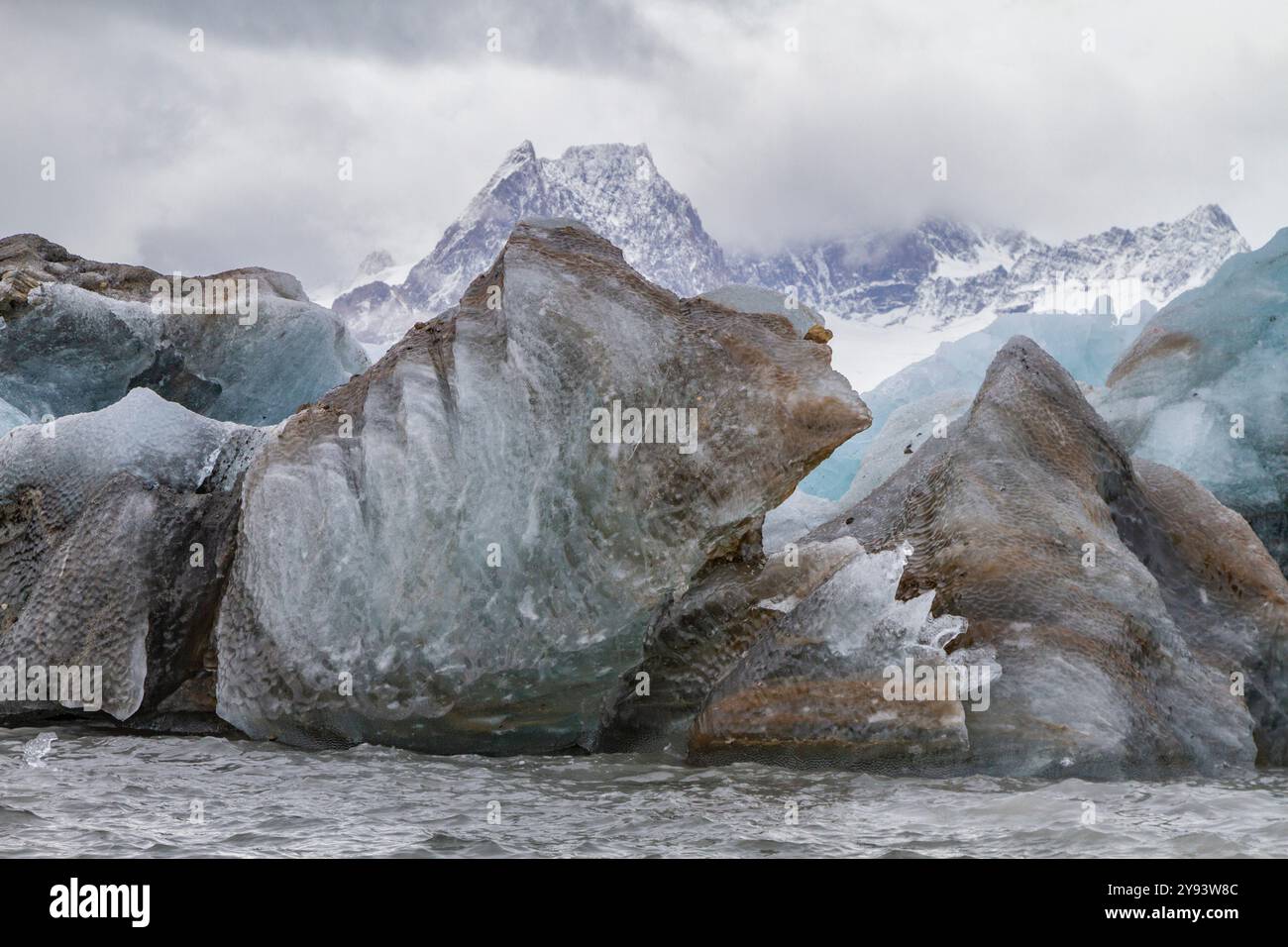 Ice in all of its myriad forms in the Svalbard Archipelago, Norway ...