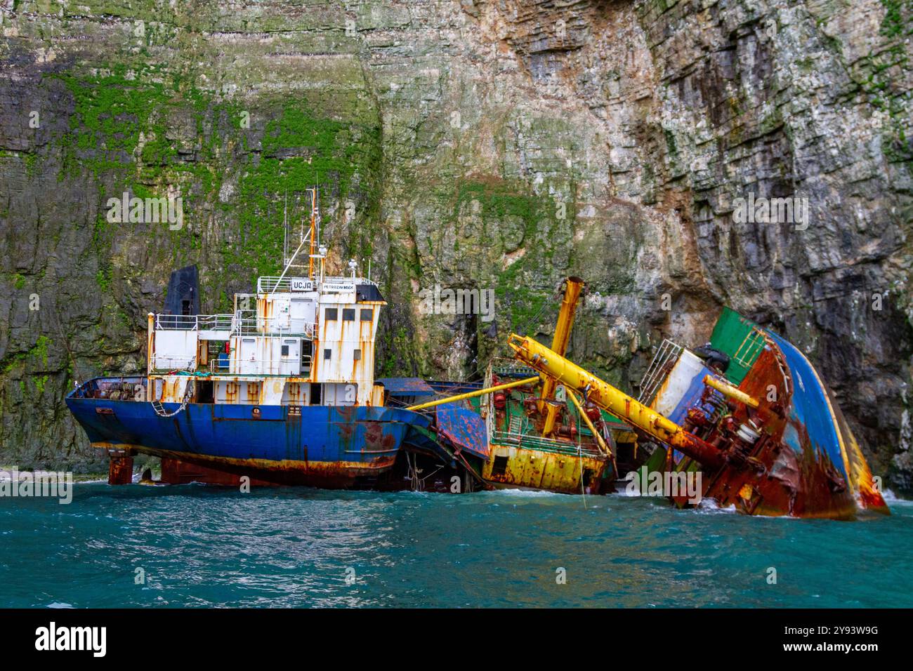 In May of 2009 the Russian reefer ship Petrozavodsk ran into the ...