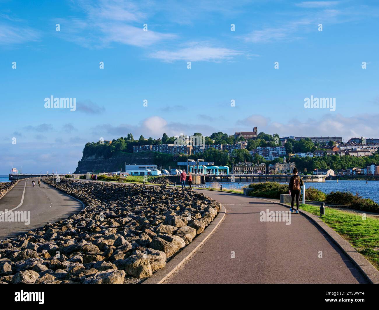 Cardiff bay trail walk hi-res stock photography and images - Alamy