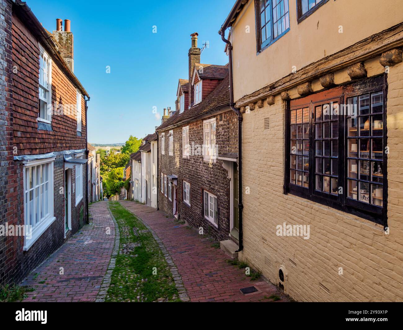 Keere Street, Lewes, East Sussex, England, United Kingdom, Europe Stock ...