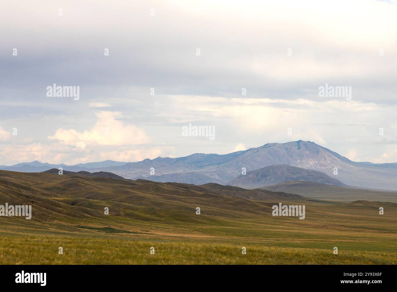 Nature of Eastern Siberia. Ubsunur basin. Republic of Tuva. Russia ...